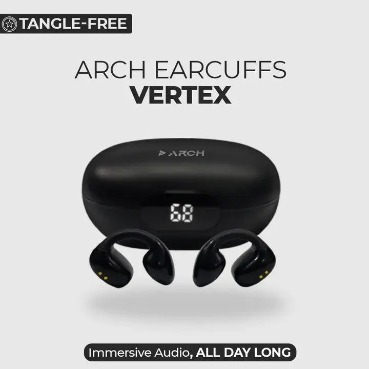 Arch Earcuffs Vertex | Open-Ear Wireless Earbuds